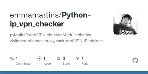 GitHub Emmamartins Python Ip Vpn Checker Pytonik IP And VPN Checker