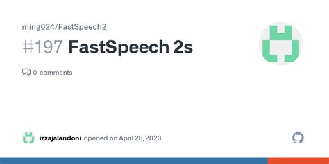 FastSpeech 2s Issue 197 Ming024 FastSpeech2 GitHub