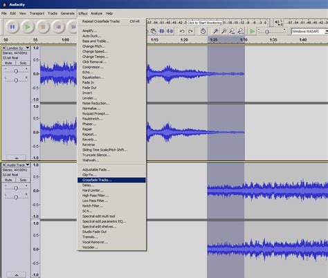 Blend Two Audio Clips Seamlessly Using Audacity Cross Fade Abdullah Yahya