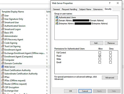 Unable To Get List Of Certificates To Issue From Windows Ca 2 By Ishc Windows Spiceworks
