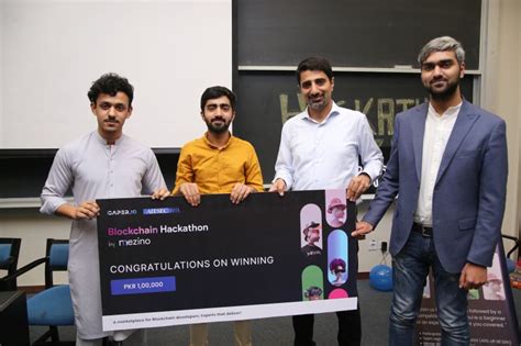 Hackathon Ai Blockchain Innovation Teamwork Nft Universitylife Umer Naeem