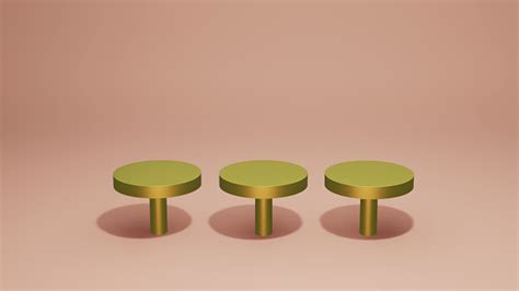 3d 렌더 이미지 골든 제품 연단 디스플레이 또는 쇼케이스 파스텔 핑크 색상의 배경 스튜디오 0명에 대한 스톡 사진 및 기타 이미지 Istock