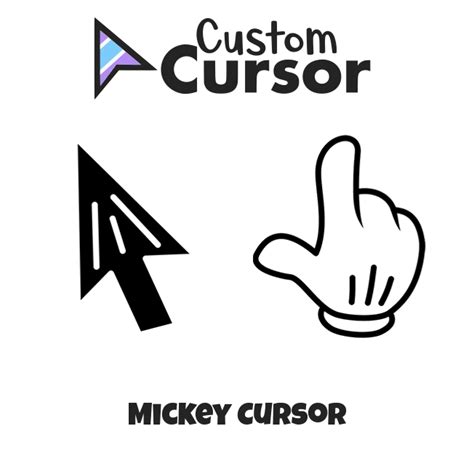 Mickey Cursor Custom Cursor