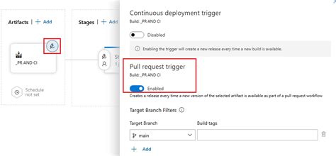 In Azure Dev Ops Classic Editor How To Get The Artifact From Pr