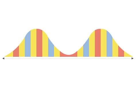 Template Infographics Curve Charts For Diagram Data Elements Stock Illustration Download Image