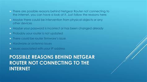 PPT How Can I Fix Netgear Router Not Working PowerPoint Presentation ID