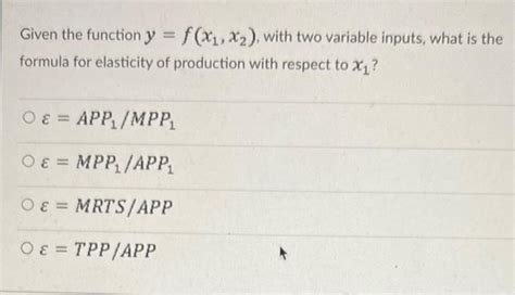 Solved Given The Function Y F X1 X2 With Two Variable Chegg Com