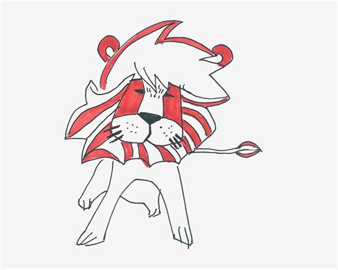 幼儿简笔画图片 色彩狮子怎么画简单又好看初步学画画简单图片 有点网 好手艺