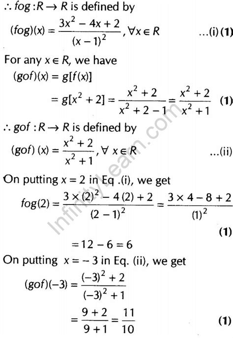 Important Questions For CBSE Class Maths Relations And Functions