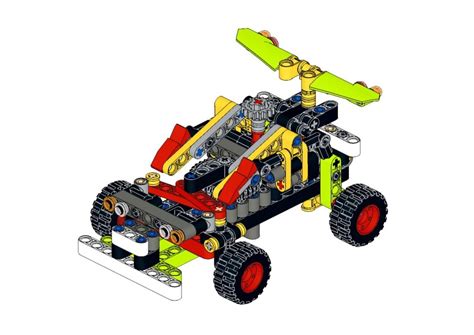 Lego Moc Buggy V2 By Narp Rebrickable Build With Lego