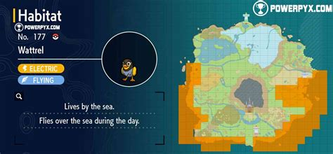 Pokemon Scarlet And Violet Wattrel Location