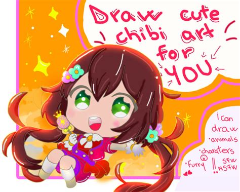 Draw A Cute Chibi Character For You By Ayamee2005 Fiverr