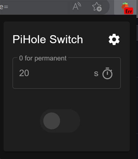 Extension Show Err Yet Settings Shows Connection Successful · Issue 79 · Badsgahhlpihole