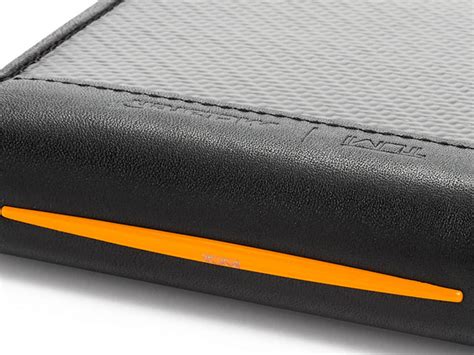 Tumi X Mclaren Global Double Billfold Carbon Fiber Wallet Carbon