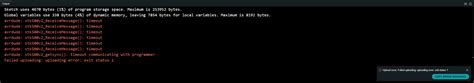 Help Cant Upload Code To My Arduino Rarduino