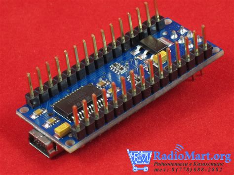Aduino Nano на Ft232rl Китай с кабелем Radiomart Kz Робототехника и радиодетали