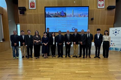 Dr Ty Wang Presents At The Polish Taiwanese Conference News