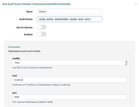 Additional Audit Details Open Identity Platform Documentation