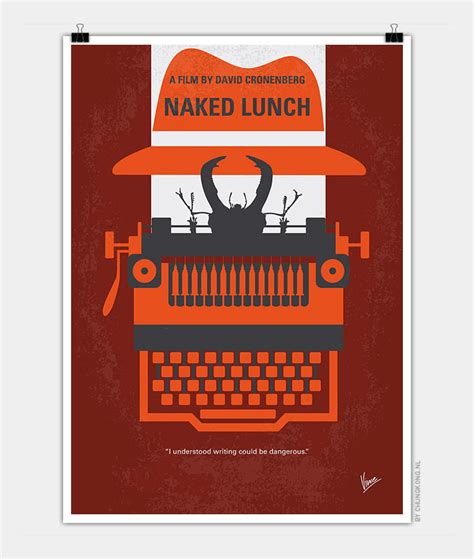 No My Naked Lunch Minimal Movie Poster CHUNGKONG