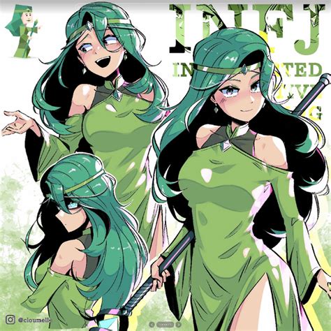 Mbti Art By Cloumello Part I The Diplomats R Mbti