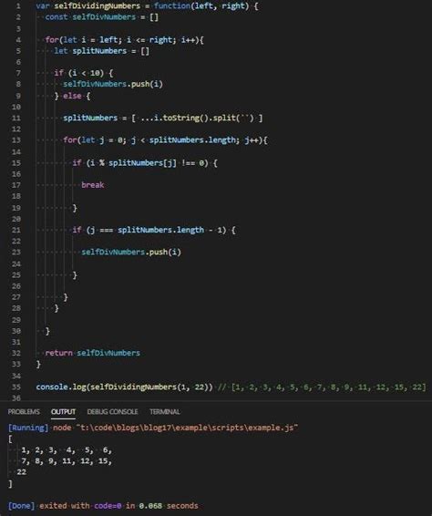 Javascript Problem Solvers Self Dividing Number By Austin Smith