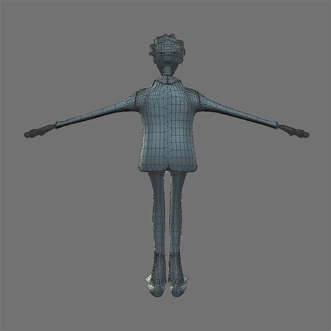 Robert The Cartoon Character 3d Model 10 3ds C4d Fbx Obj Free3d