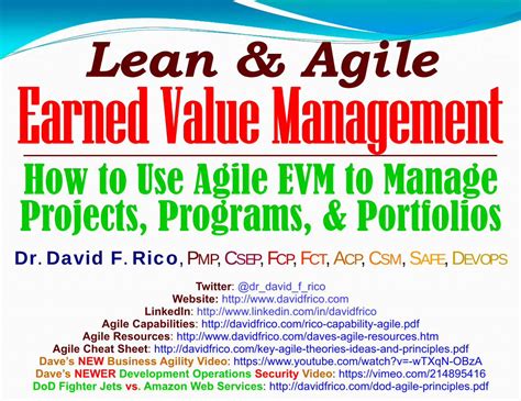 Pdf Lean And Agile Earned Value Rico15vpdf Pdf Lean And Agile Earned Value Rico15vpdf