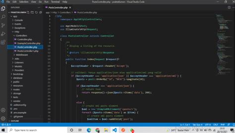 php lumen response api tutorial ini melanjutkan project dari… by
