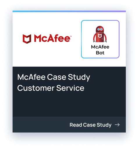 McAfee Customer Story Achieving Significant Business Outcomes