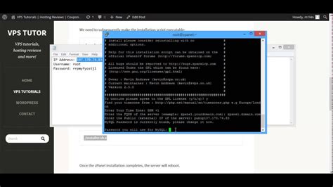 How To Install Zpanel On Your Vps Centos 6 Youtube