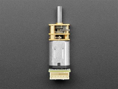 N20 Dc Motor With Magnetic Encoder 6v With 1100 Gear Ratio The Pi Hut