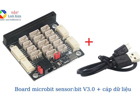 Board mở rộng BBC Microbit V3 0 kèm cáp BBC Micro bit sensor bit V3