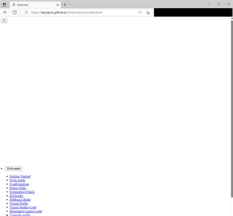 Fantomas Documentation Website Formatting Is Broken · Issue 2837