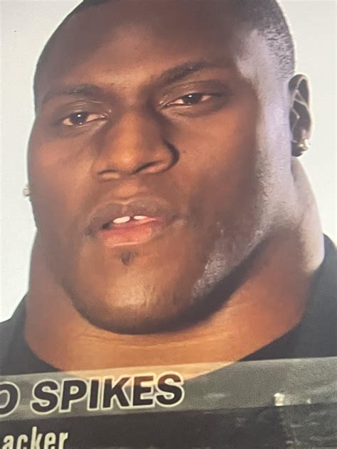 Absolute Unit Of A Neck Former Nfl Linebacker Takeo Spikes R