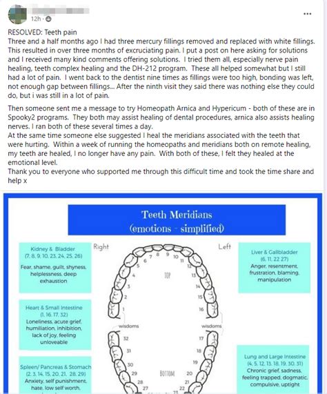 Teeth Pain Resolved Spooky2 Reviews