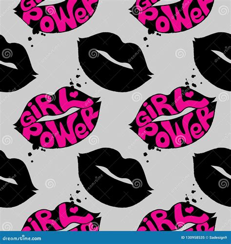 Grunge Lips Pattern Stock Illustrations 1429 Grunge Lips Pattern