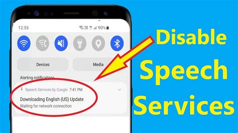 Disable Speech Services By Google Downloading English US Update Waiting For Network Connection