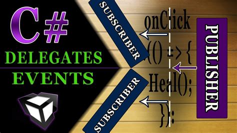 Делегаты и события в Unity за 10 минут Youtube