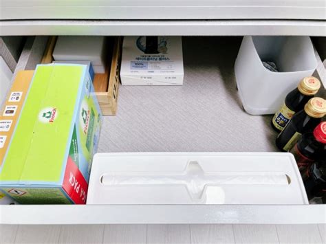 주방 다이소 추천템 비닐봉지정리함 으로 주방수납장 정리하기 네이버 블로그