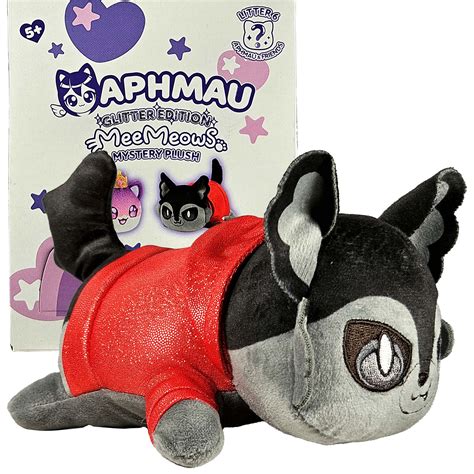 Aphmau Meemeows Glitter Edition Plushie Aaron Cat Mini Mysterys