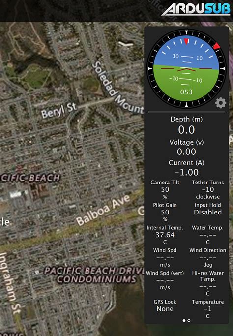 What Is This Reading Blue Robotics Software Blue Robotics