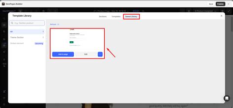 Save A Section To Template Library Help Center