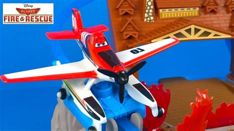 Disney Planes Fire And Rescue Fire At Fusel Lodge Firefighter Dusty