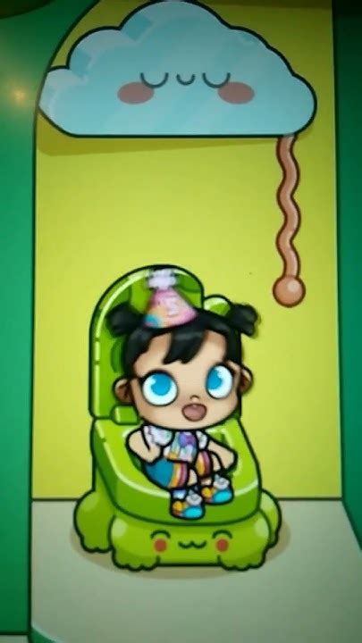 Она писает на горшке при всех 😂🤣 Youtube