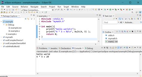 Dll With Mingw Gcc Toolchain In Eclipse Ide For Java Developers