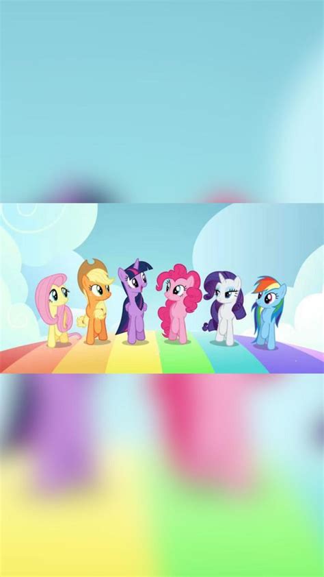 Mlp Walking On Rainbow