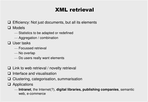 Ppt Advances In Xml Retrieval The Inex Initiative Powerpoint
