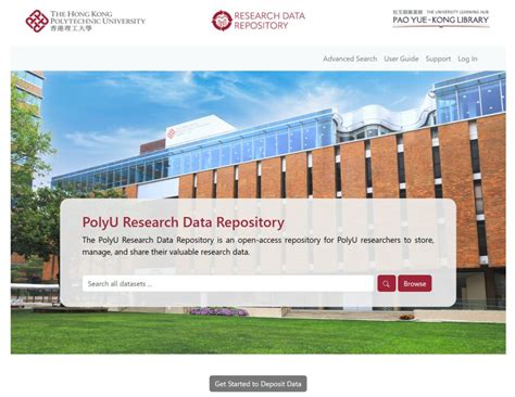 Share Your Research Data On The Polyu Research Data Repository