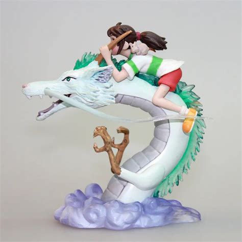 Chihiro Ogino Sen Haku Mural With Led Spirited Away Resin Statue Chikara Studios Pre Order
