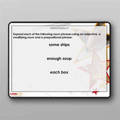 Year 6 Expanded Noun Phrases Modelling Ppt Resource Classroom Secrets
